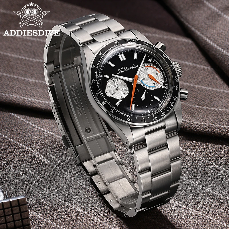 ADDIESDIVE 37mm reloj Men Watch 100m Waterproof BGW9 Super Luminous ...