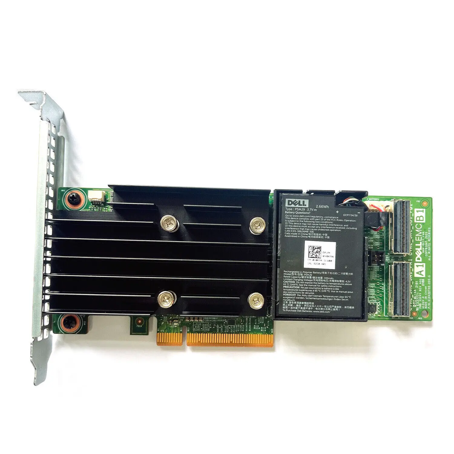 Genuine-Dell-Perc-H755-PCI-E-4-0-SAS-Raid-Controller-Card-w-Battery ...