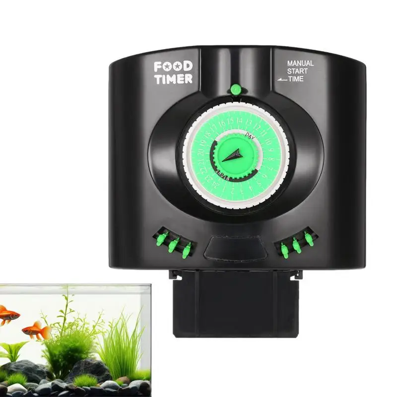 Aquarium-Automatic-Feeder-Fish-Food-Dispenser-With-Timer-Firmly-Fixed-Electric-Auto-Fish-Feeder ...