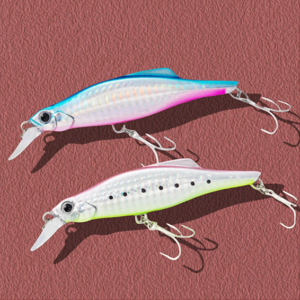 90mm 35g Sinking Fishing Lure Artificial Heavy Minnow Trolling Fishing ...