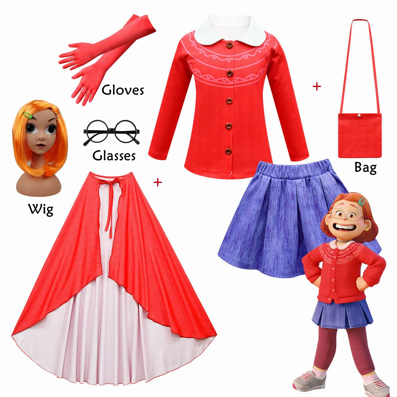 Willy Wonka Veruca Salt Costume