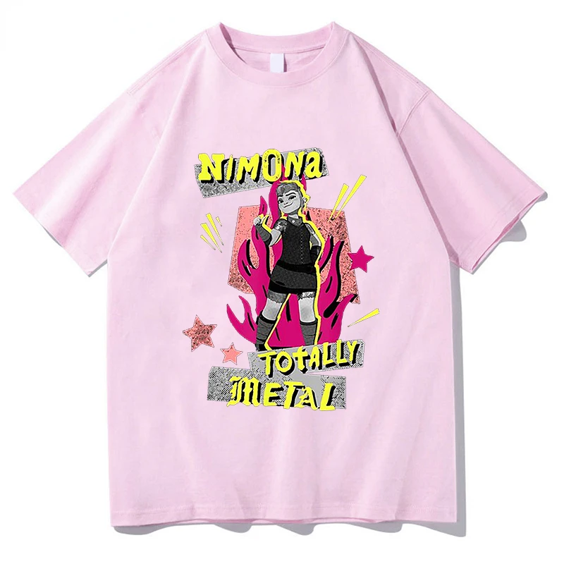 Nimona-Print-t-shirt-Summer-Fashion-merch-100-Cotton-O-neck-Women-Men ...