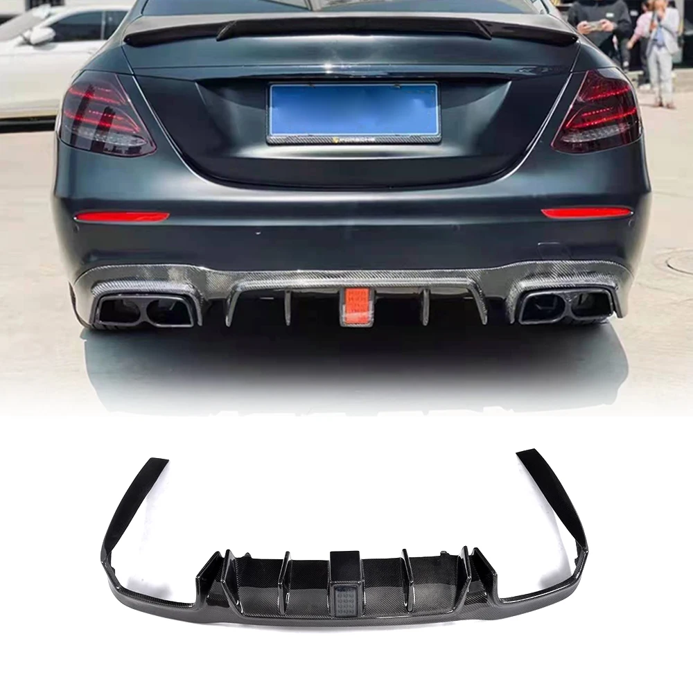 Rear Diffuser For Mercedes Benz W213 E250 E250 E350 E400 E43 E63 Amg ...