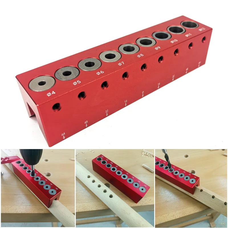 Jig Pocket Hole Jig | Woodworking Tool | Drilling Guide | Doweling Jig ...