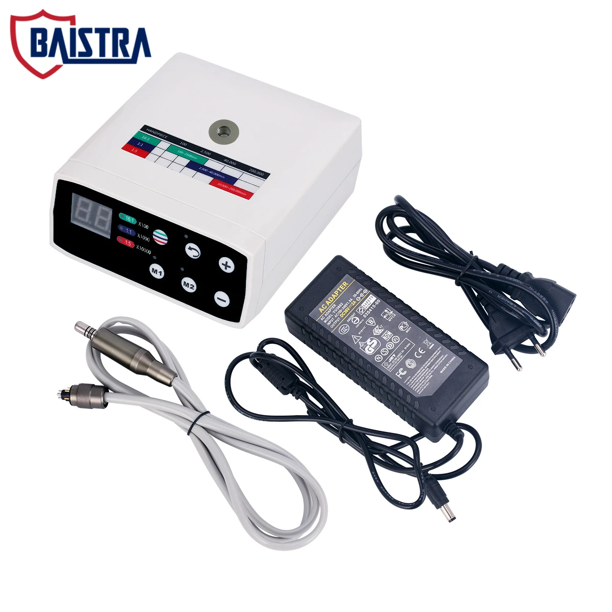 Dental LED Brushless Micro Motor Elétrico 1:1/1:5/16:1 Spray Interno ...