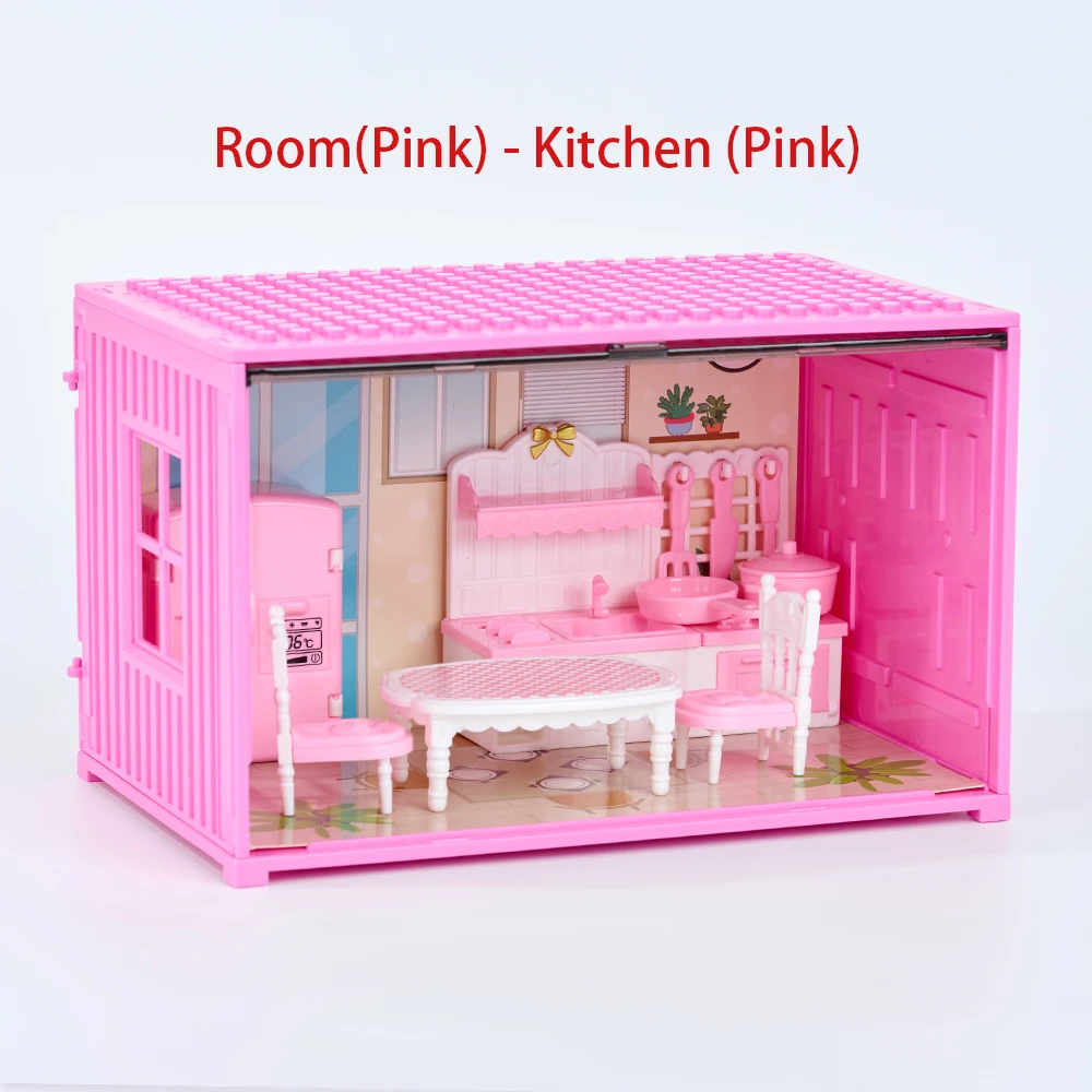 Simulation kitchen Toys 1 12 Scale Dollhouse Furniture Container ...