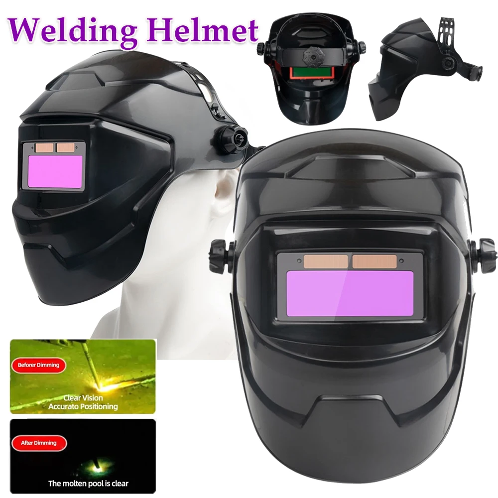 Auto-Darkening-Welding-Helmet-Welder-Face-Protection-Welding-Protective ...