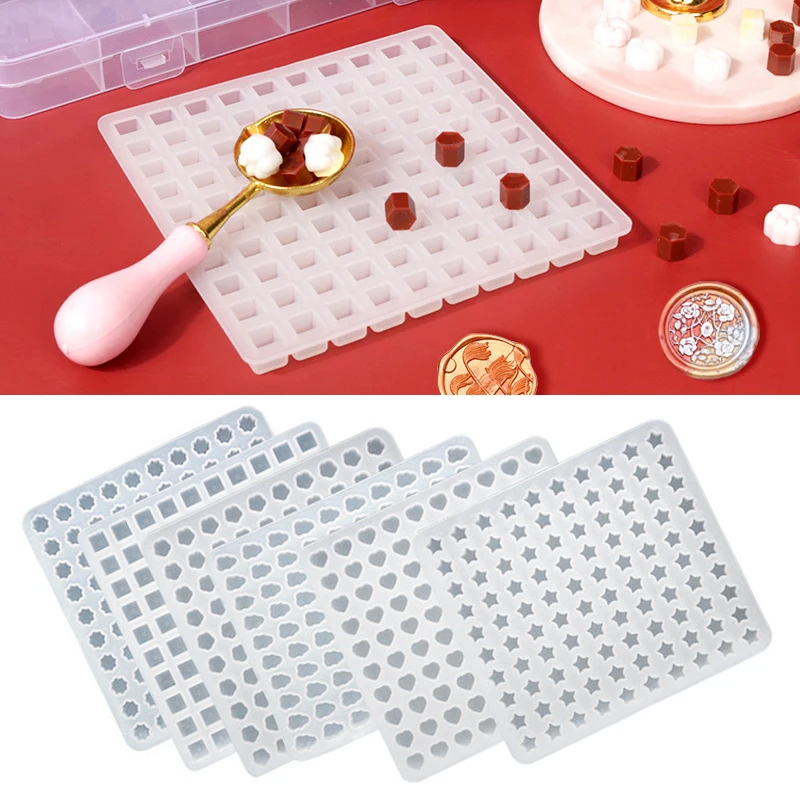 DIY-Fire-Paint-Wax-Pellet-Silicone-Mold-Aromatherapy-Candle-Mould ...