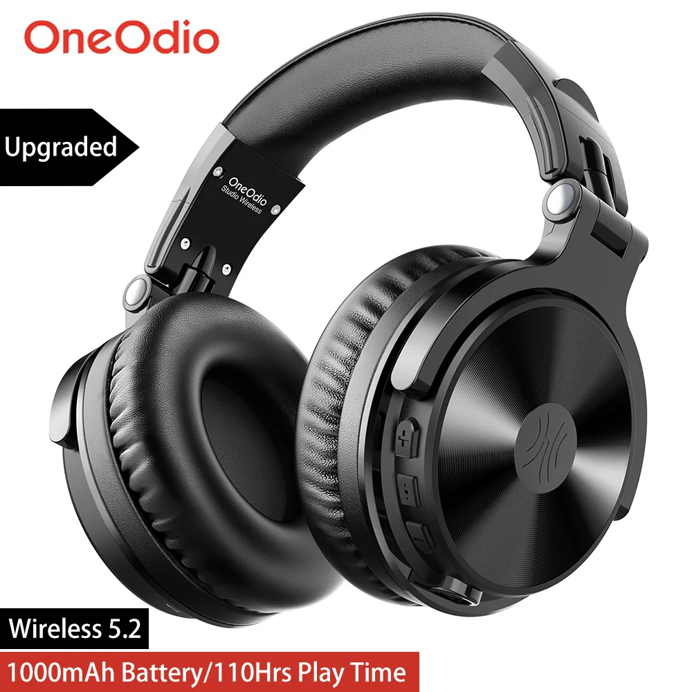 Oneodio Bluetooth Wireless Headphones With Microphone 110hrs Foldable ...