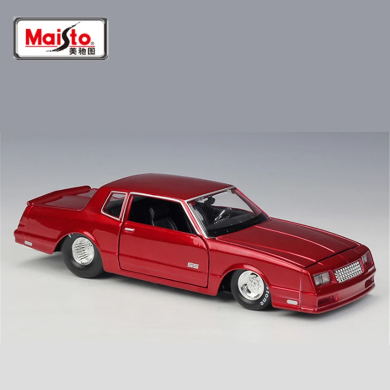 Maisto 1:24 chevrolet monte carlo ss liga carro desportivo modelo ...