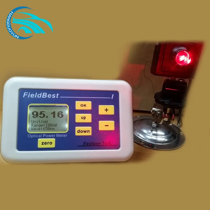 10uW～100mW Optical Power Meter Tester Photoelectric Type The Highest ...