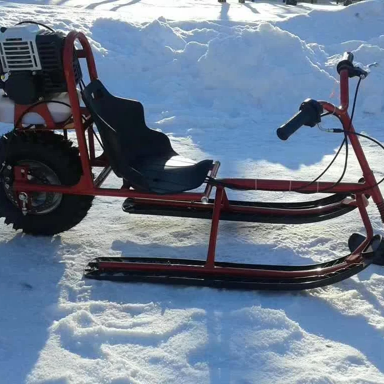 Warehouse-Skiing-Vehicle-15km-h-electric-snowmobile-Directional-Snow ...