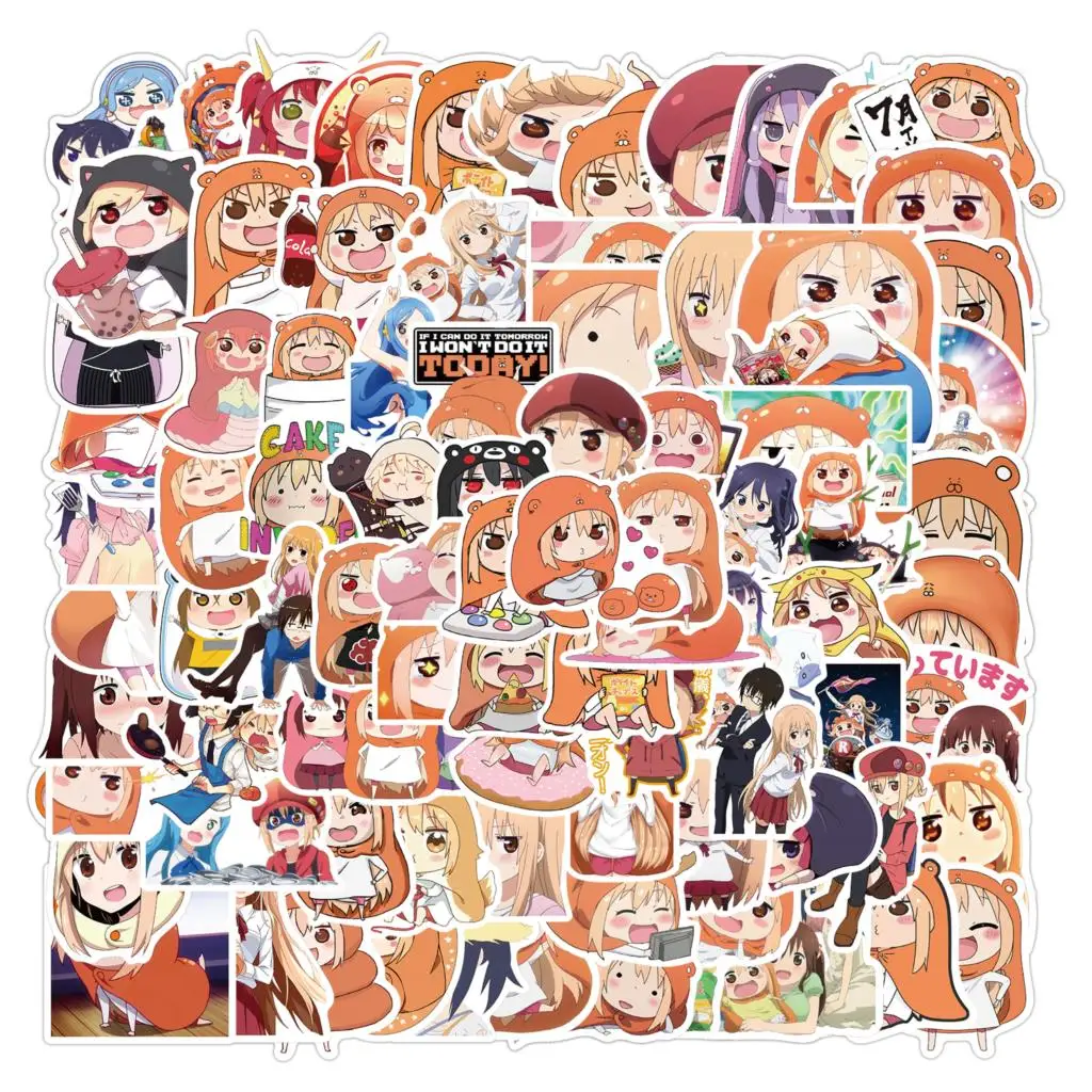 50-100PCS-Anime-Himouto-Umaru-chan-Stickers-Cute-Waterproof-Graffiti ...