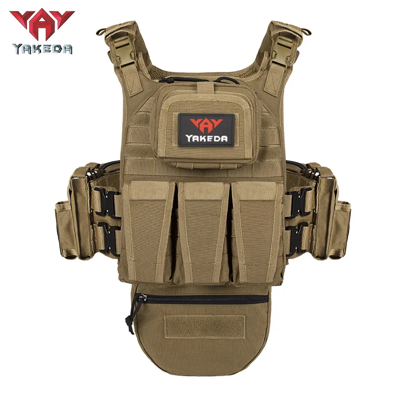 Chaleco-t-ctico-Molle-de-nailon-1000D-equipo-multifuncional-totalmente-protector-para-caza-CS ...