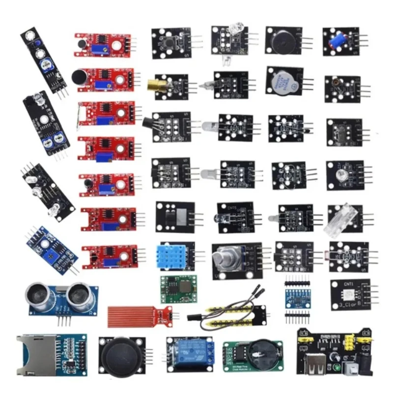 For-arduino-45-in-1-Sensors-Modules-Starter-Kit-better-than-37in1 ...