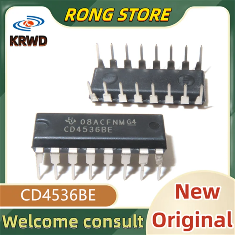 5/10PCS CD4536BE New and Original CD4536B CD4536 4536BE 4536 ...