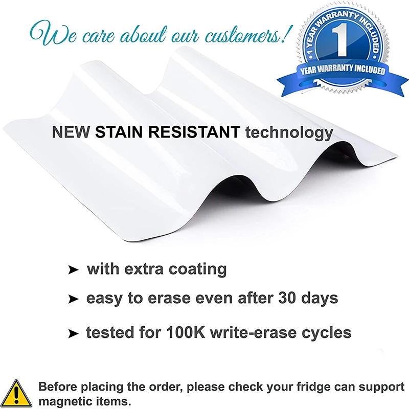 Tableau effaçable,A3-2Pen--Tableau blanc magnétique de taille A3 pour ...