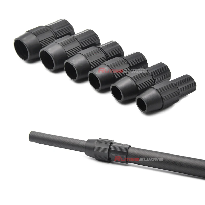 1Pcs Plastic Telescopic Tube Connector Dip Net Pole Telescoping Pipe ...