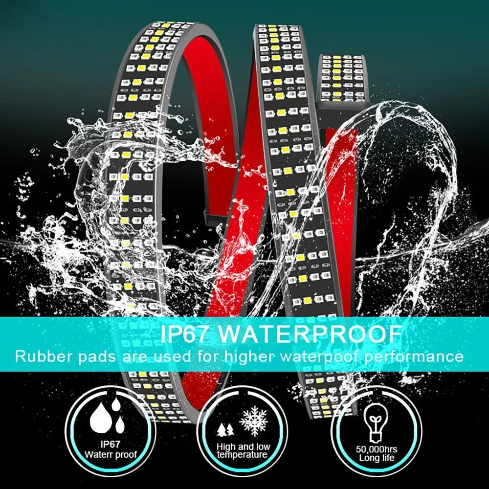 60″ Universal LED Truck Tail Light Strip – Geared Up Garage