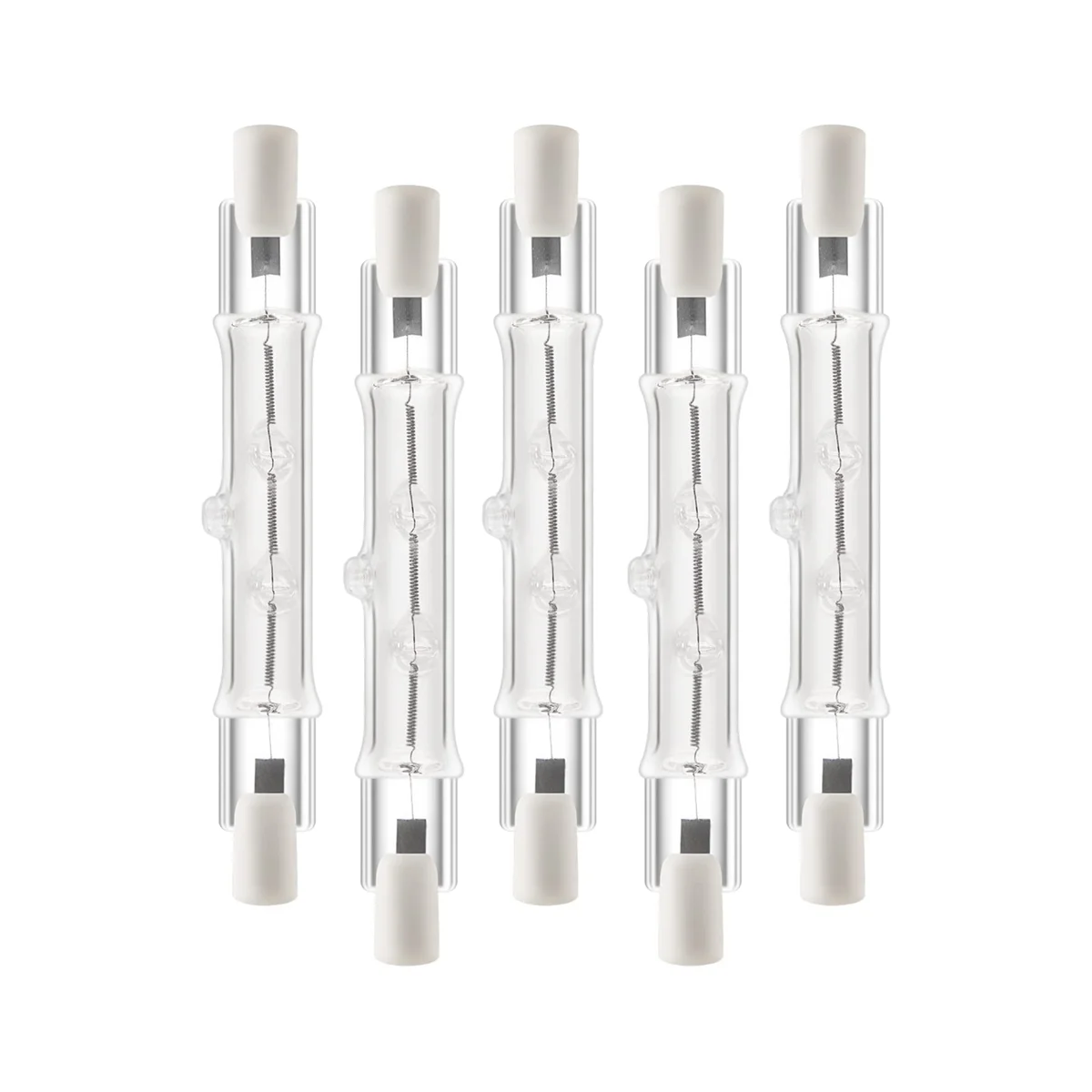 Paquete-de-5-bombillas-hal-genas-lineales-R7S-118mm-300W-230V-l-mpara ...
