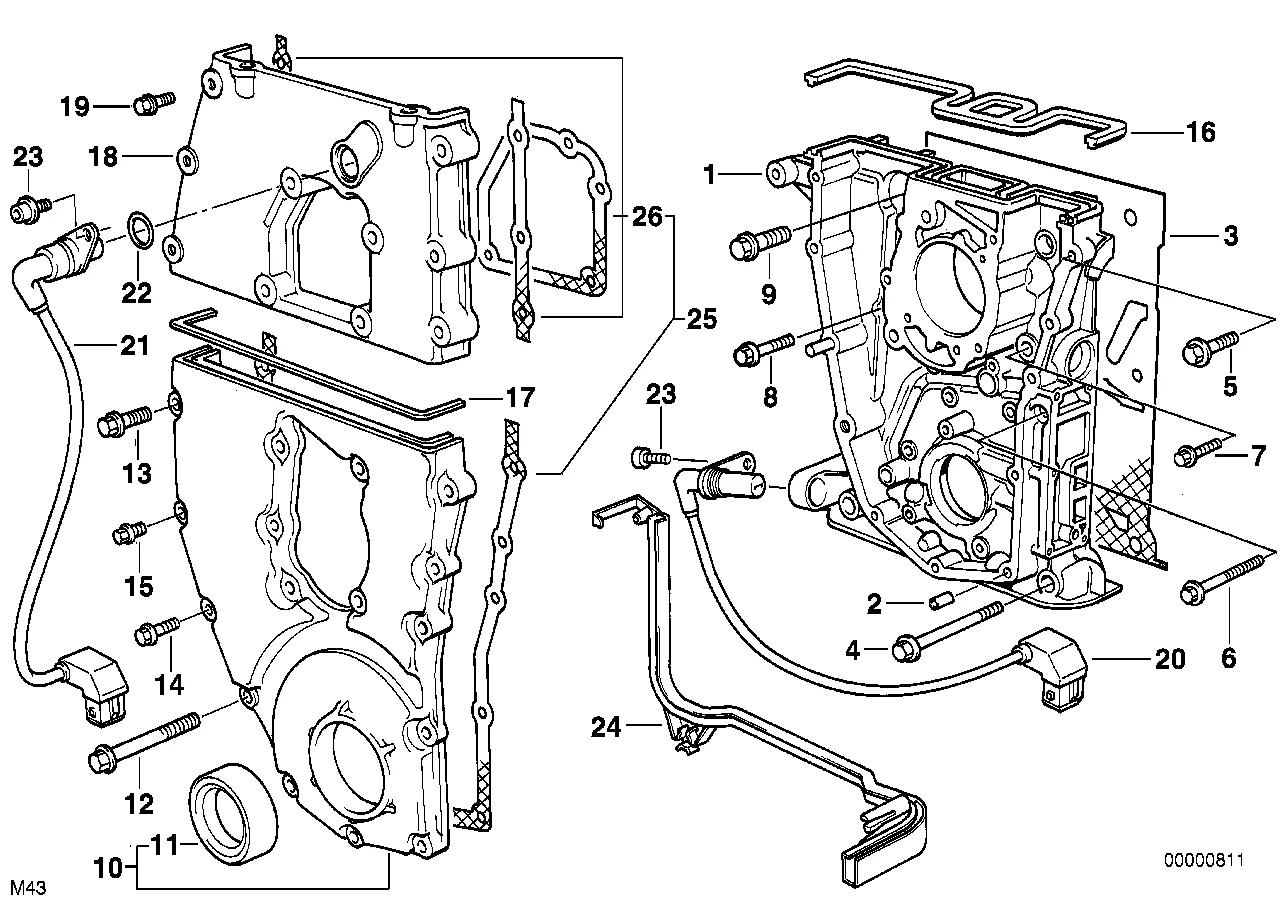 New for Car OE 11141709593 1137761290201 11417508114* 11427788463 ...