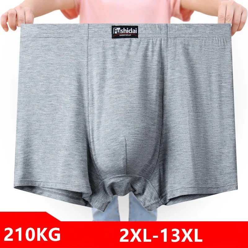 Boxershorts-Men-Modal-Panties-200KG-Soft-13XL-Male-Underwear-Plus-Size-12XL-Jumbo-Underpant ...