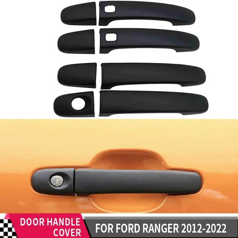 Keyless Smart DOOR HANDLE COVER Accessories For Ford Ranger PX1 PX2 PX3 ...