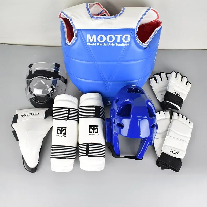 8pcs-Full-Set-Taekwondo-Protective-Gear-Actual-Combat-Equipe-Thick ...