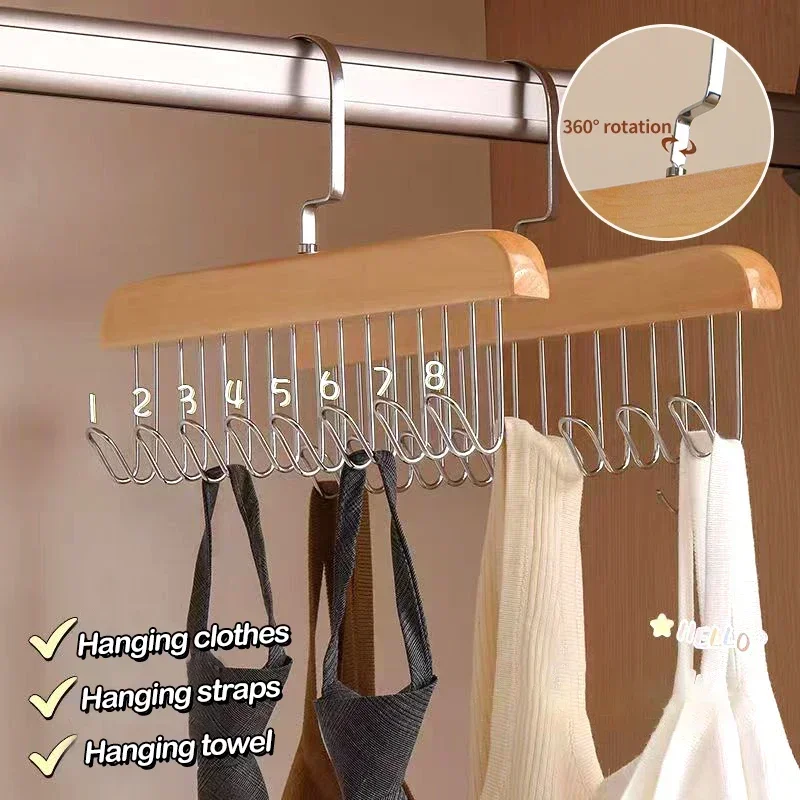Multiple-Bra-Camisole-Ties-Hanger-Tie-Belt-Storage-Rack-Wardrobe ...