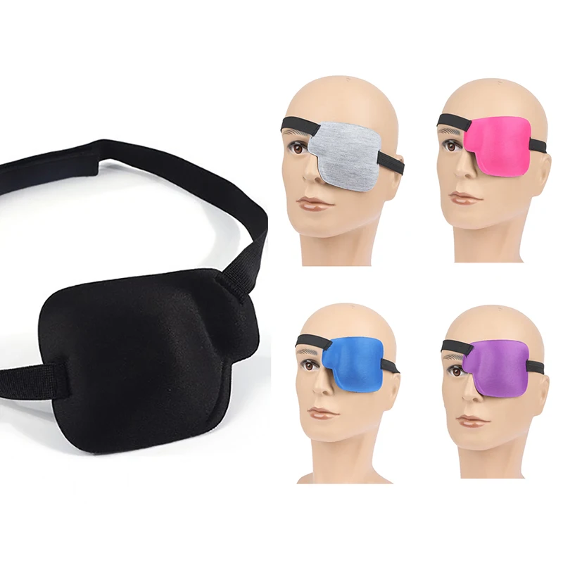 Gauche - Patch oculaire unique unisexe lavable et réglable, Masque pour ...