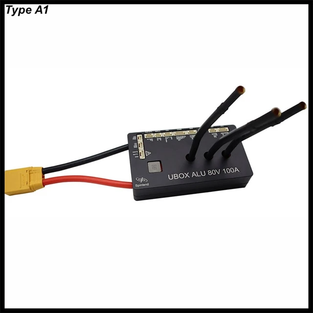 Spintend 80V 100A Single Ubox Motor Controller Based on VESC with 100V ...