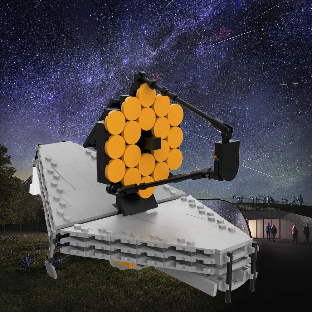 MOC-JWST-James-Webb-Space-Telescope-1-110-Scale-Bricks-Space-Rocket ...