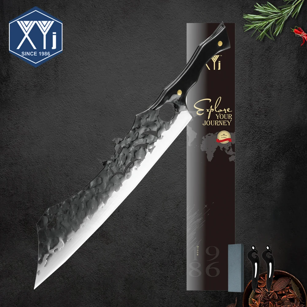 Xyj 15 Inch Long Kitchen Knife Chef Slicing Meat Vegetable Chopping ...