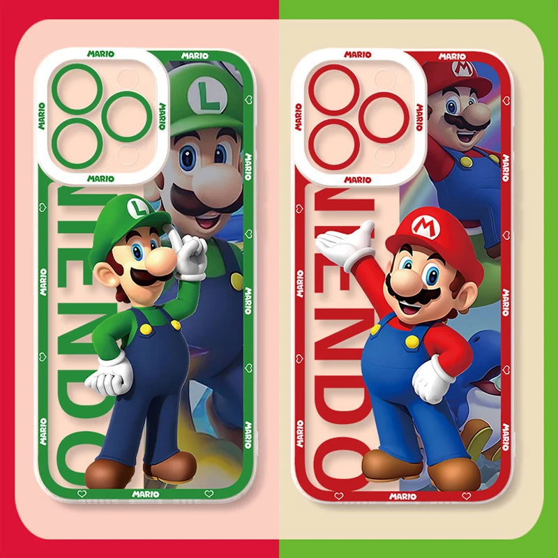The Super Marios Bros Phone Case For Xiaomi Redmi Note 12 11 Pro Plus ...