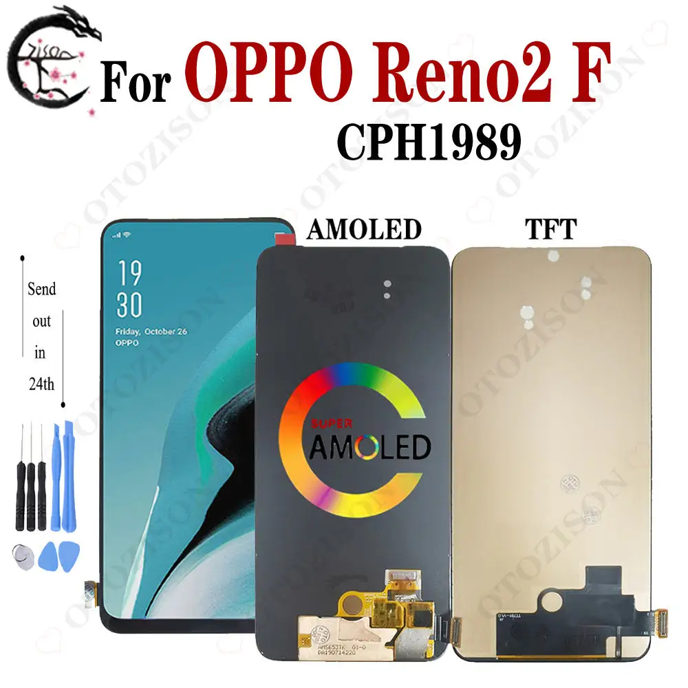 Pantalla-Super-AMOLED-Reno2-F-para-OPPO-Reno-2F-LCD-CPH1989-montaje-de ...