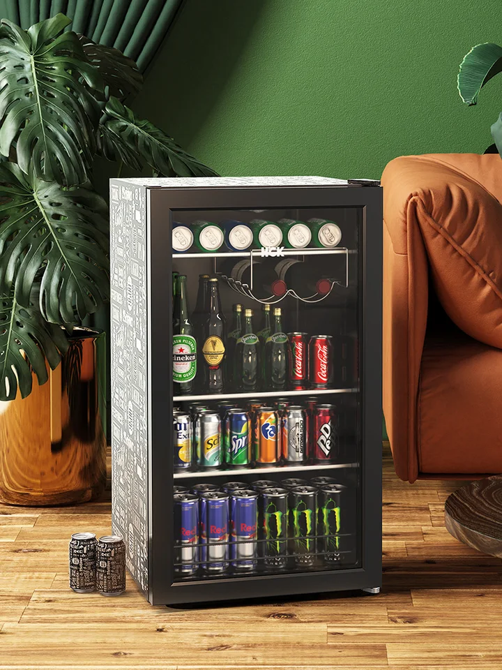 Glass Door Mini Bar Fridge
