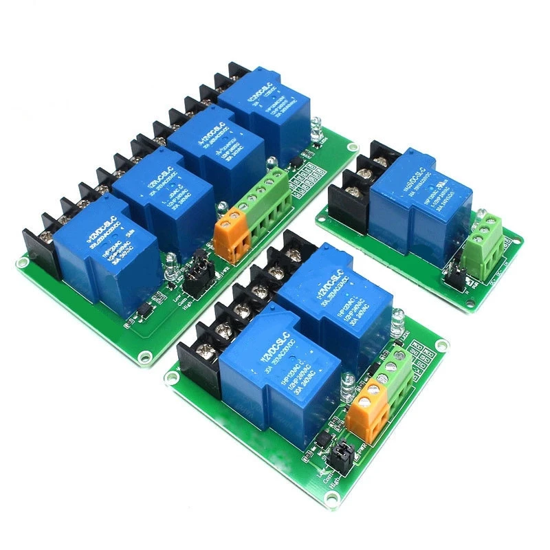 1pcs-SLA-05VDC-SL-C-12V-30A-1-2-4-Channel-Relay-Module-Electronic-With ...