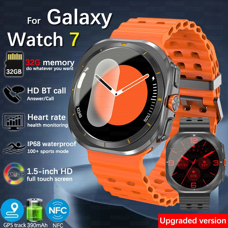 Samsung-Galaxy-Watch-7-Ultra-Smartwatch-tanche-pour-homme-m-moire-32-Go ...