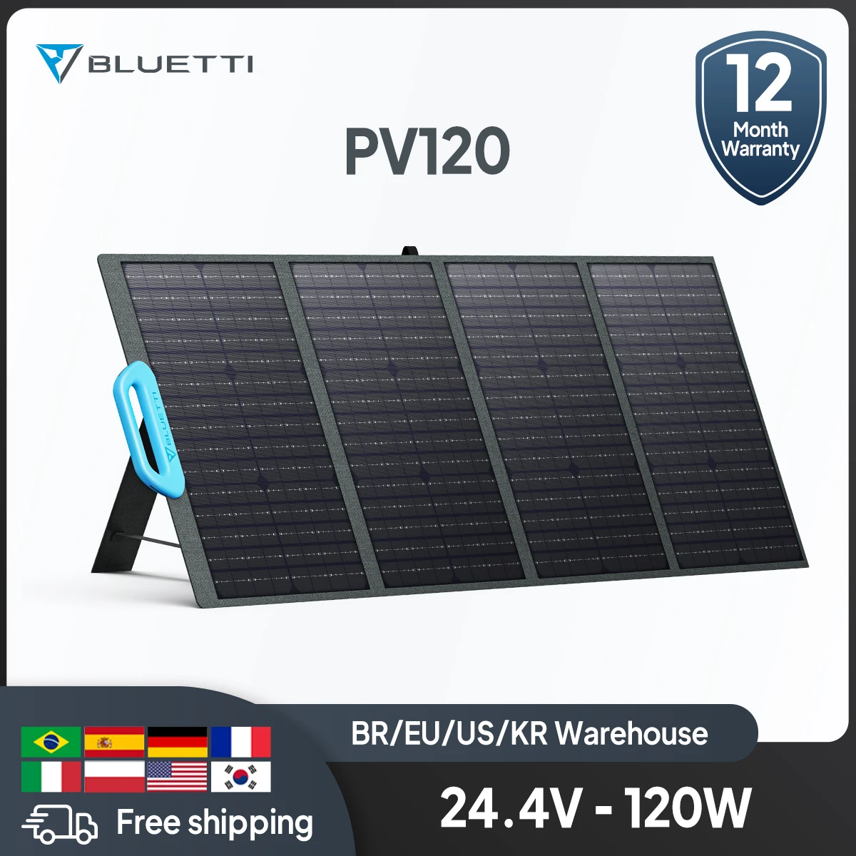 Bluetti-PV120-120W-Portable-Solar-Panel-Waterproof-For-Bluetti-Power ...