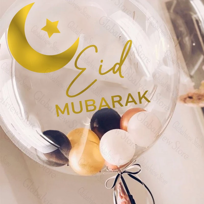 Eid-Mubarak-Decal-Bubble-Balloon-Sticker-for-Ramadan-Decorations-Muslin ...