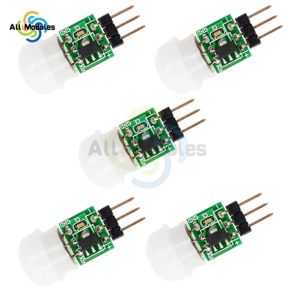 5PCS AM312 PIR Motion Menschlichen Sensor Modul Automatische Detektor ...