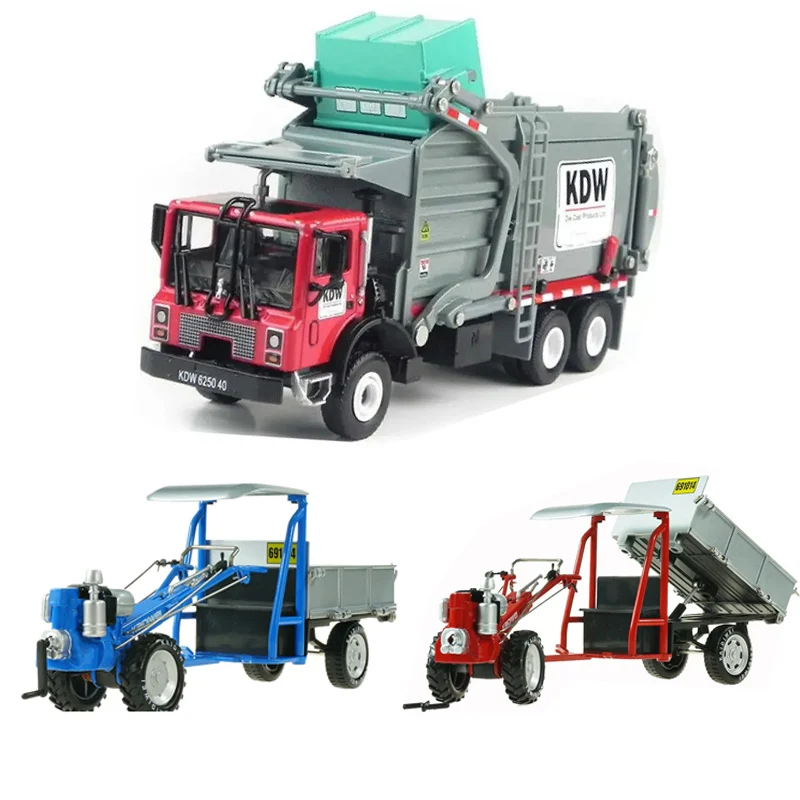 KDW-1-24-Garbage-Truck-Cleaning-Vehicle-Model-Alloy-Materials-Handling ...