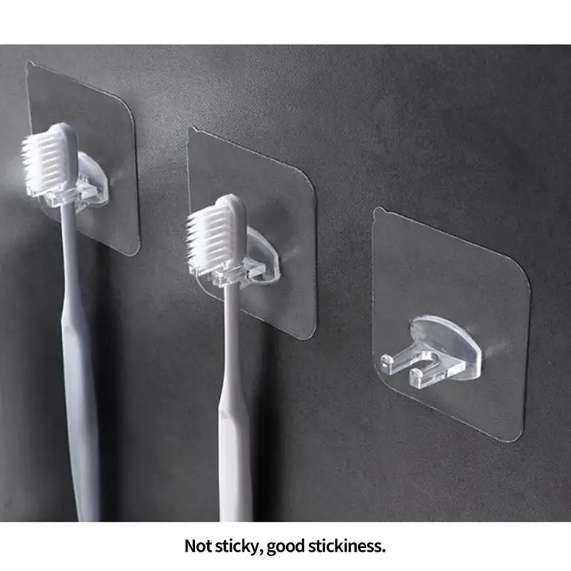 NEW-Self-adhesive-Wall-Mount-Toothbrush-Holder-Storage-Squeezer-Shaver ...