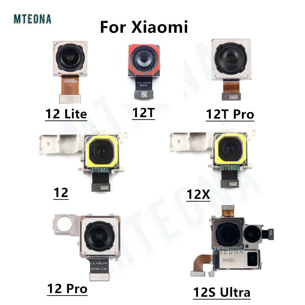 Original For Xiaomi 12s Ultra Mi12 Mi 12t Big Main Camera Module+wide ...