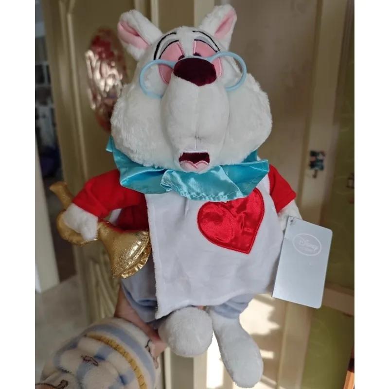 White Rabbit Pointing at Clock: The Perfect Plush Companion for Alice ...