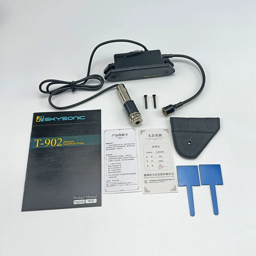 SKYSONIC-T-902-Captador-de-guitarra-ac-stica-magn-tico-e-microfone ...