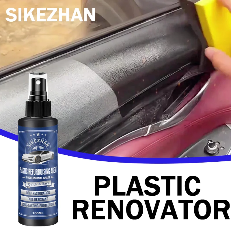 Car Plastic Restorer – Professional Trim Restoration Agent for Faded ...