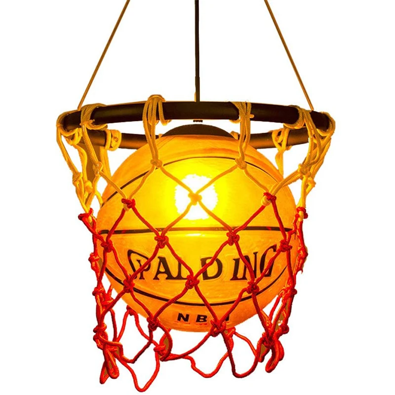 Led-Ceilling-Chandelier-Pendant-Hanging-Lamp-Aisle-Lamp-Basketball ...