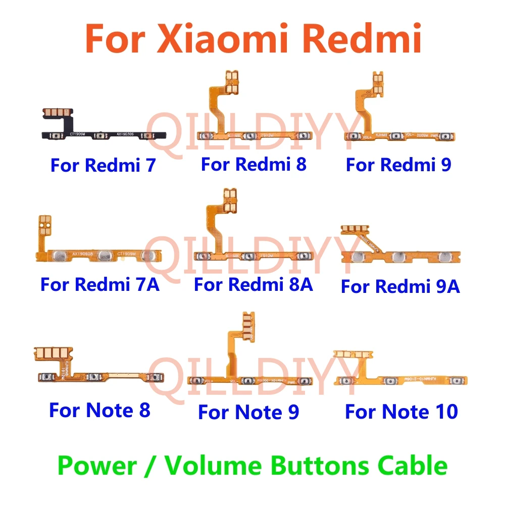 Xiaomi Redmi Note 7 Volume Power Button | Xiaomi Power Button Redmi Note 8 - Power - Aliexpress