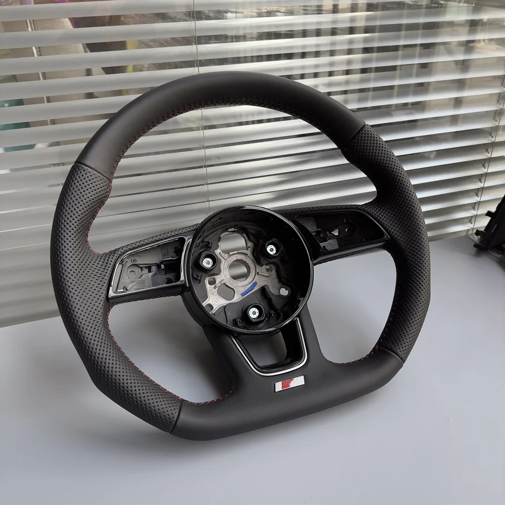 Fully perforated semi-perforated steering wheel for Audi A3 A4 A5 S3 S4 ...
